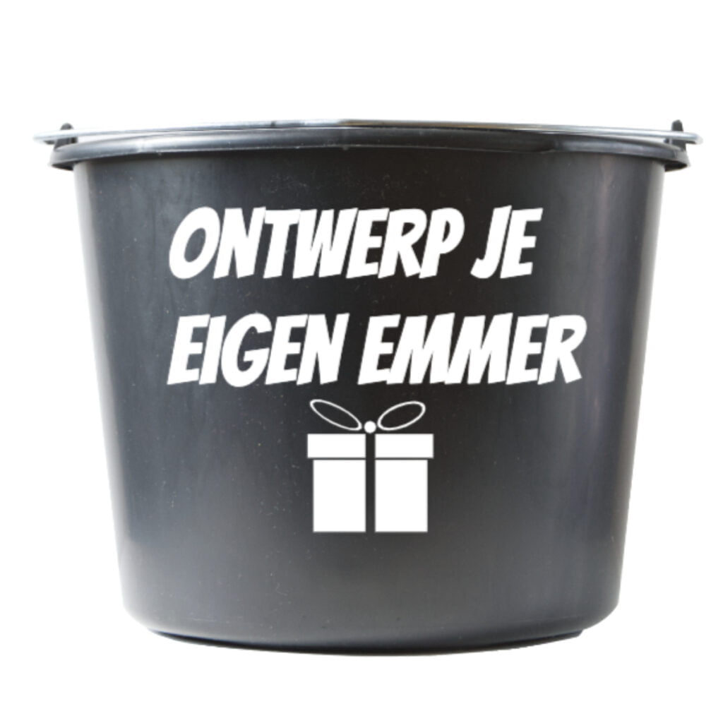 Emmer met tekst - Ontwerp je zo